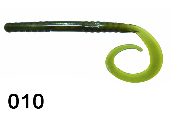 Bitter's 10" Worm is great for bass that are relating to the bottom