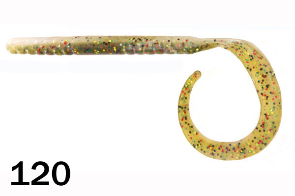 Bitter's 10" Worm is great for bass that are relating to the bottom