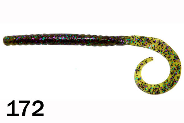 Bitter's 10" Worm is great for bass that are relating to the bottom