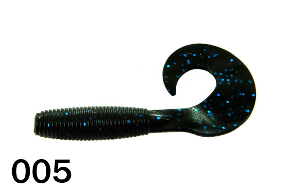 Bitter's 3" inch grubs are very popular with saltwater and smallmouth ...