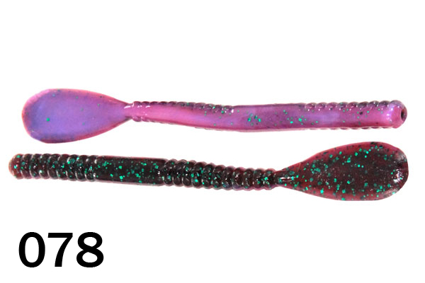 Bitter's 5" Paddle Tail Worm is build for flipping and pitching in ...