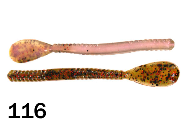 Bitter's 5" Paddle Tail Worm is build for flipping and pitching in ...