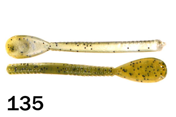 Bitter's 5" Paddle Tail Worm is build for flipping and pitching in ...