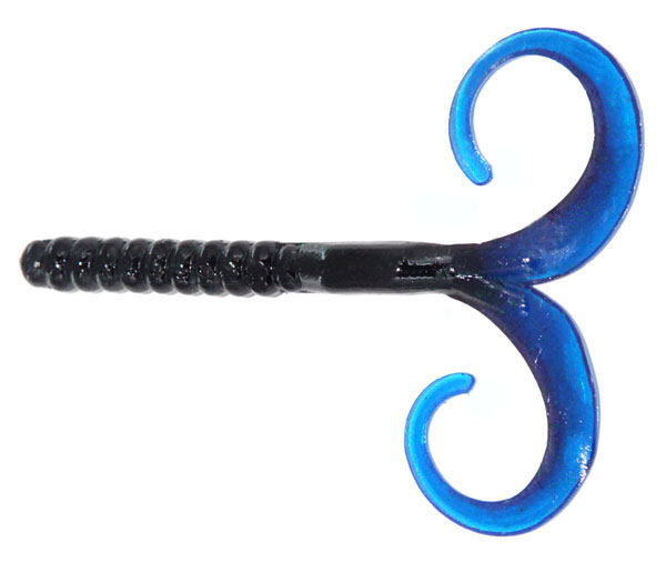 Bitter's twin tail worm is great as a Texas rig or as a trailer on a ...