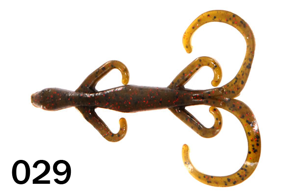 Bitter's 6" Twin Tail Lizard - A favorite bait for a Carolina Rig or ...