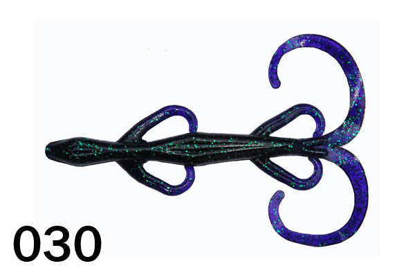 Bitter's 6" Twin Tail Lizard - A favorite bait for a Carolina Rig or ...