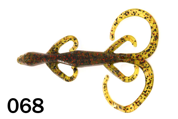 Bitter's 6" Twin Tail Lizard - A favorite bait for a Carolina Rig or ...