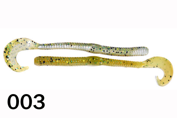 Bitter's 6" Worm bulk packaged