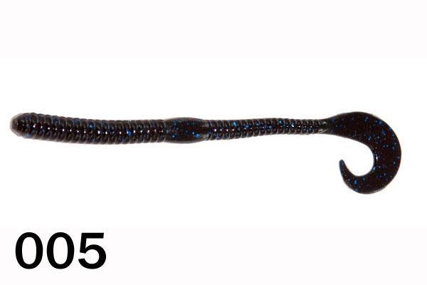 Bitter's 6" Worm bulk packaged