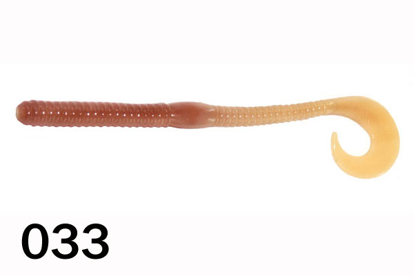 Bitter's 6" Worm bulk packaged