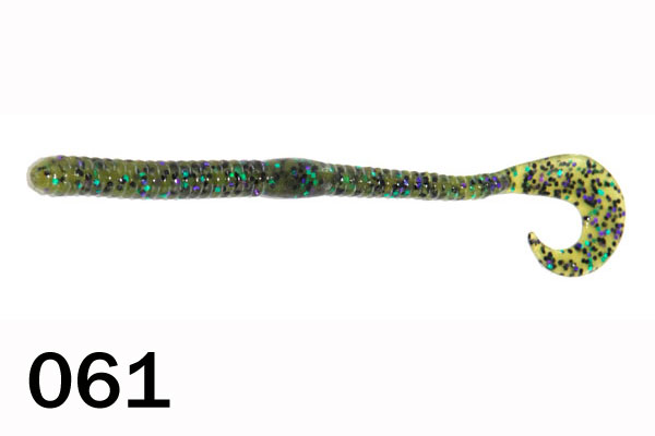 Bitter's 6" Worm bulk packaged