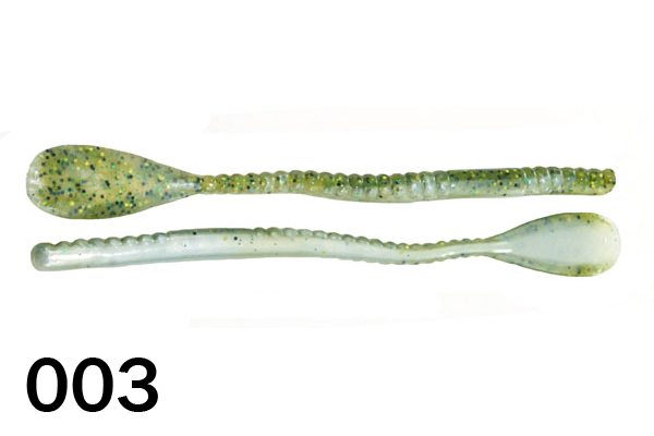 Bitter's 8" Paddle Tail Worm bulk Packaged