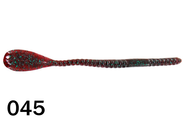 Bitter's 8" Paddle Tail Worm bulk Packaged