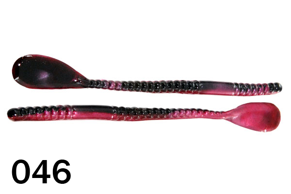 Bitter's 8" Paddle Tail Worm bulk Packaged