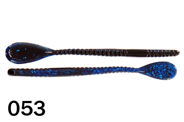 Bitter's 8" Paddle Tail Worm bulk Packaged