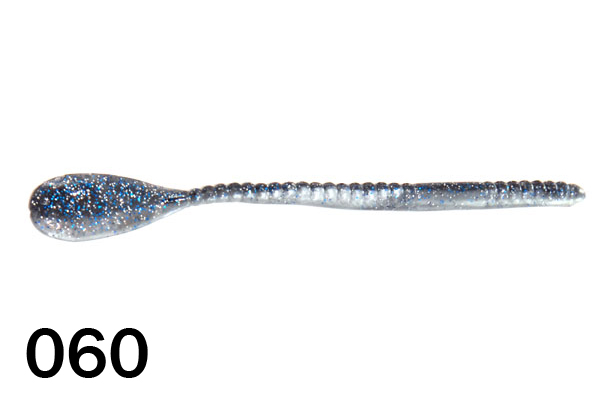 Bitter's 8" Paddle Tail Worm bulk Packaged