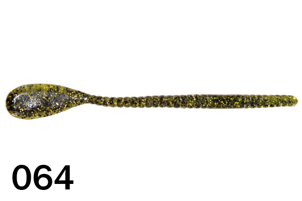Bitter's 8" Paddle Tail Worm bulk Packaged