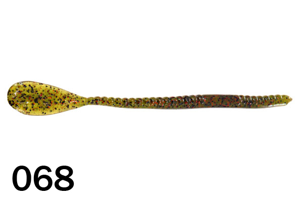 Bitter's 8" Paddle Tail Worm bulk Packaged