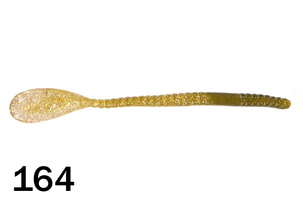 Bitter's 8" Paddle Tail Worm bulk Packaged