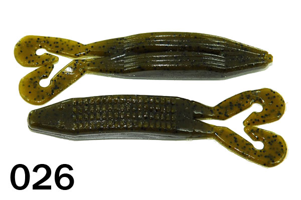 Bitter's Buzz’N Gator is designed to be Texas-rigged with a 5/0 or 6/0 ...