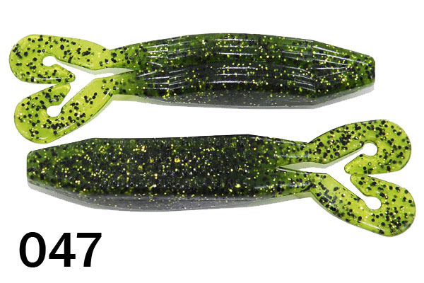 Bitter's Buzz’N Gator is designed to be Texas-rigged with a 5/0 or 6/0 ...