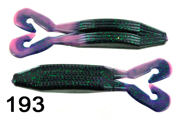 Bitter's Buzz’N Gator is designed to be Texas-rigged with a 5/0 or 6/0 ...