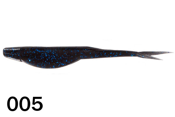 Six inch mega shad made by Bitters Best Value Baits