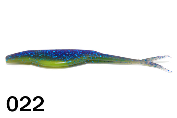 Six inch mega shad made by Bitters Best Value Baits