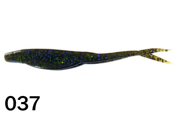 Six inch mega shad made by Bitters Best Value Baits