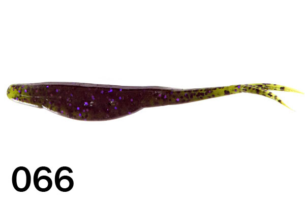 Six inch mega shad made by Bitters Best Value Baits