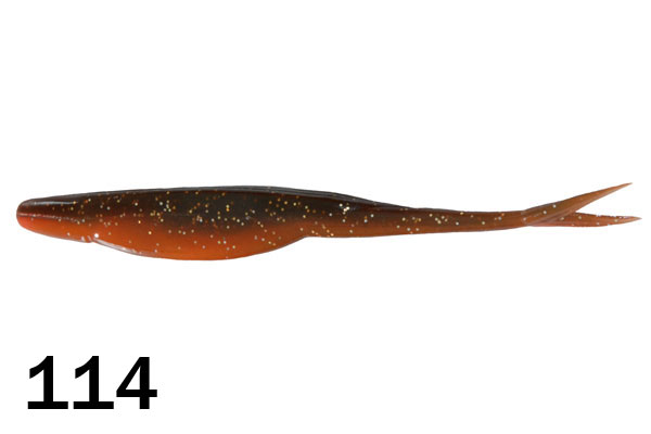 Six inch mega shad made by Bitters Best Value Baits