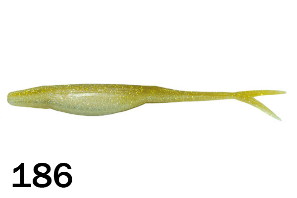 Six inch mega shad made by Bitters Best Value Baits