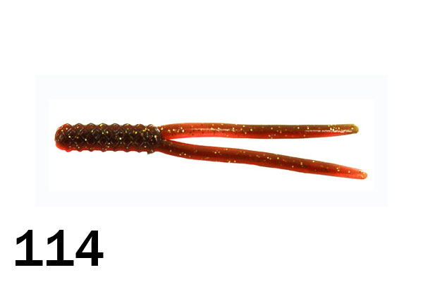 Bitter's Split Tail Trailers fit on your favorite swim jig, spinnerbait ...
